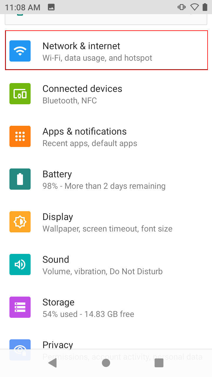 Android Handheld Setup - Equitable Software