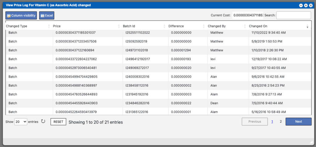 Administration Logs - Equitable Software